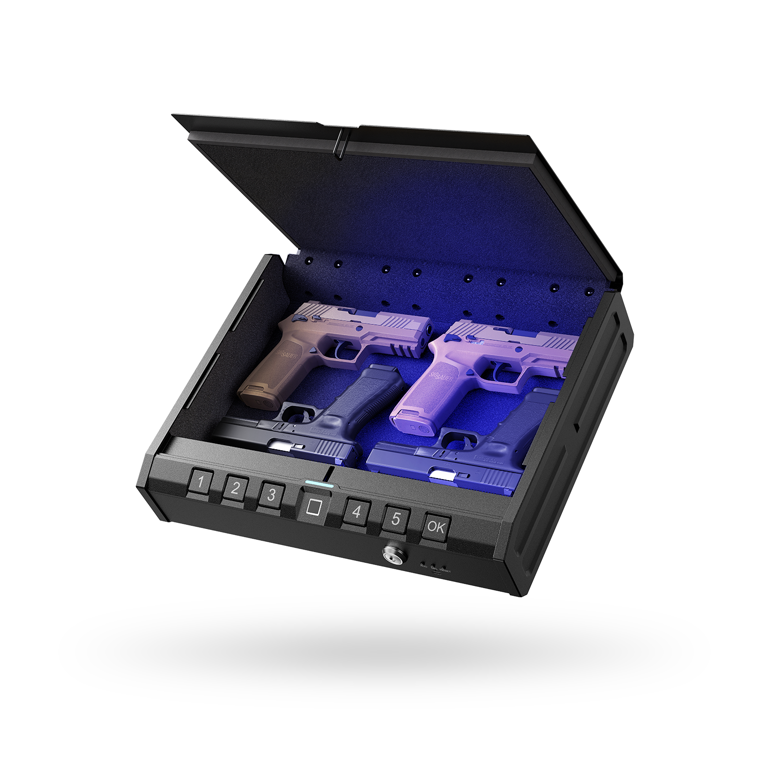 Refurbished ONNAIS Iron Pro Max Gun Safe Secure Box Three Way Access ...