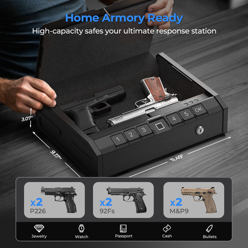 Home 2025 ONNAIS Gun Safes & Trigger Lock ONNAIS Iron Se Gun Safe ...