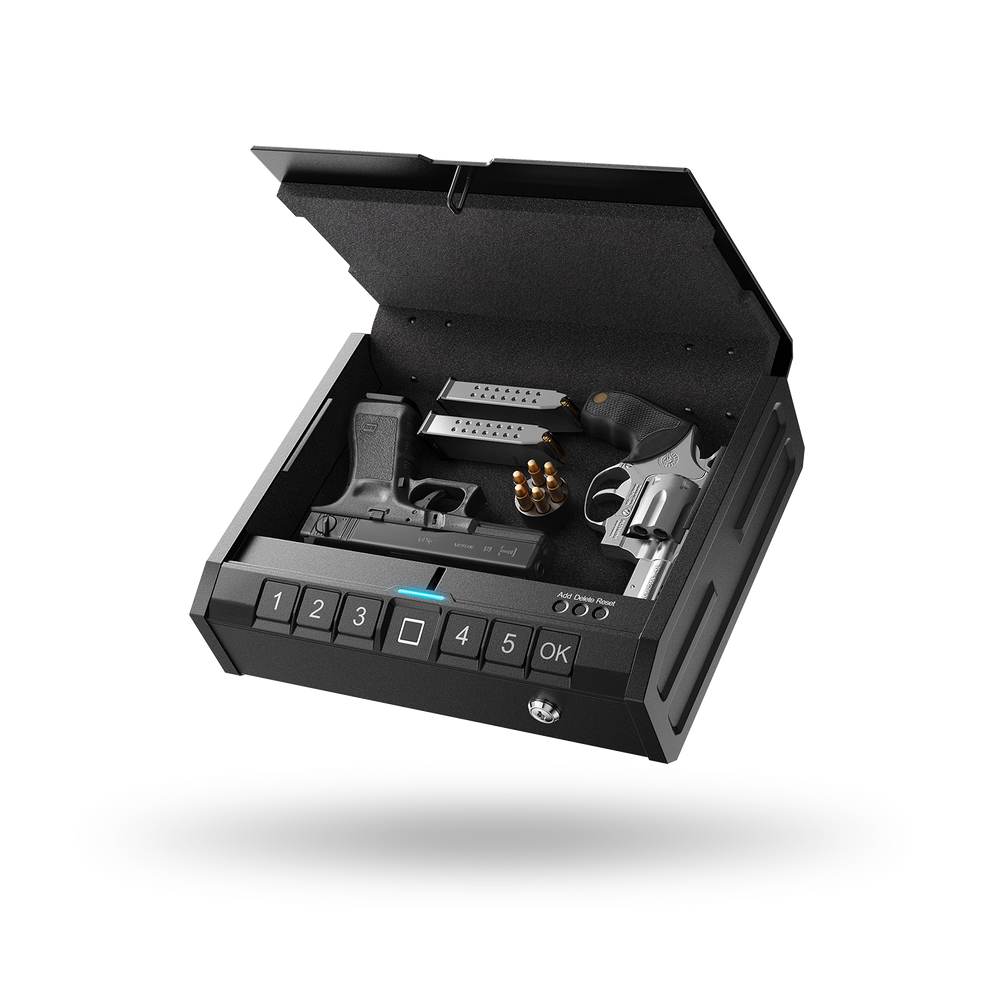 ONNAIS Iron Se Gun Safe Secure Box Fingerprint Keypad & Key Access – ONNAIS